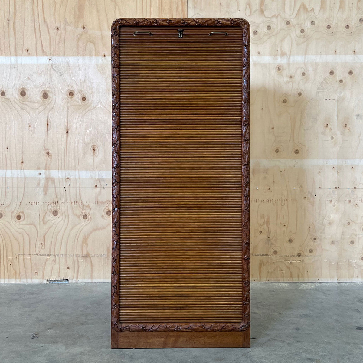 Danish Cabinetmaker Tambour Cabinet - SOLD – modernlink