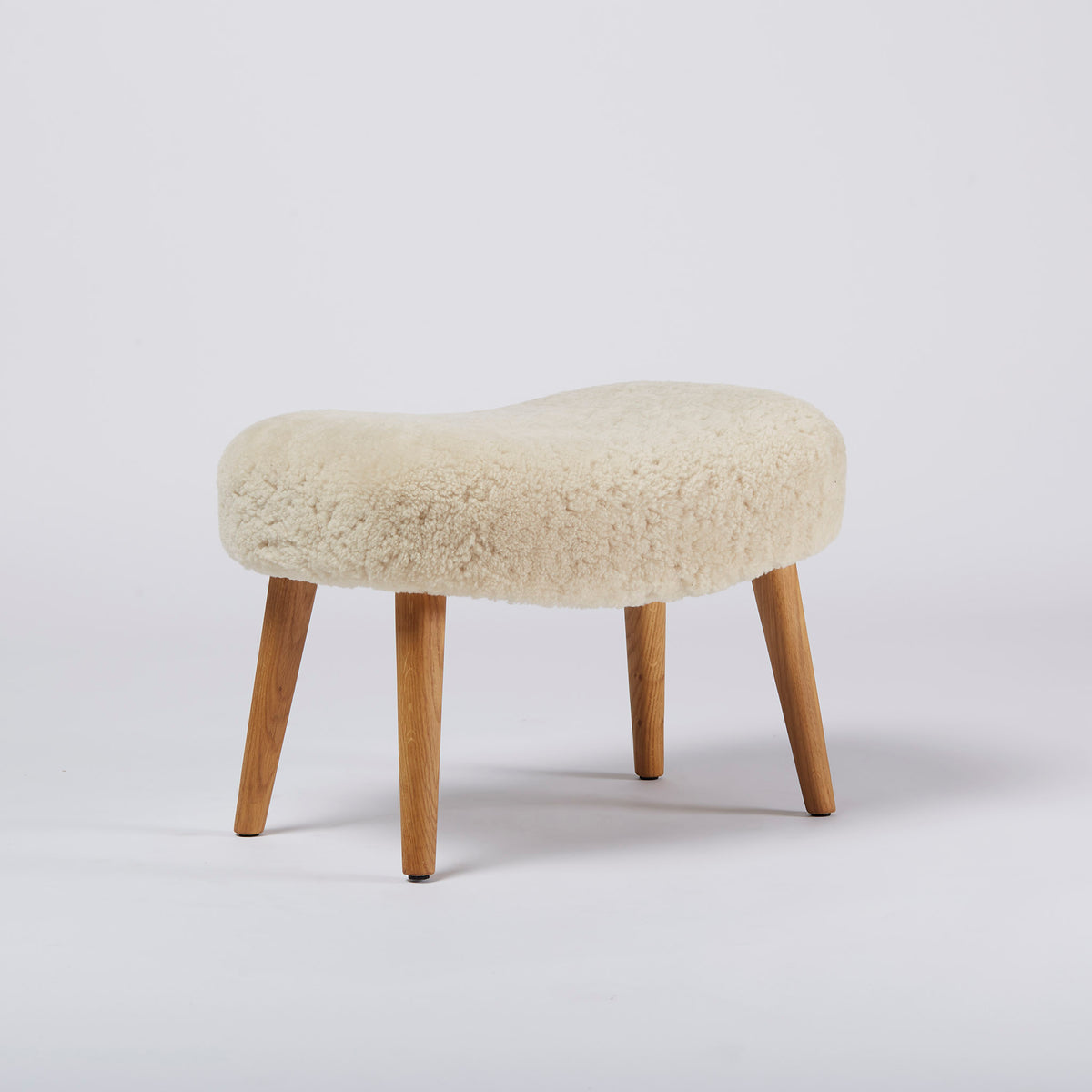Ib Madsen + Acton Schubell Shearling Stool - SOLD – modernlink